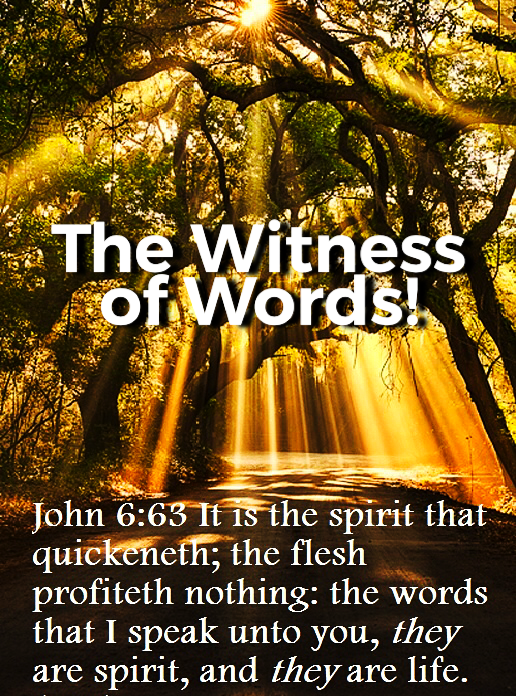 The Witness of Words! – 2CJC