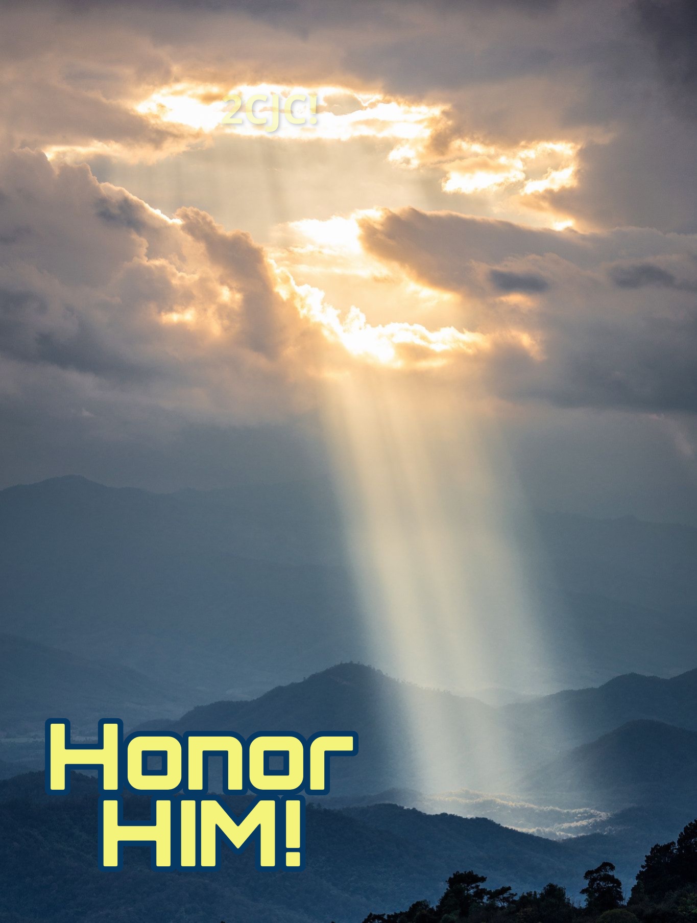 Honoring The BRIDEGROOM! – 2CJC