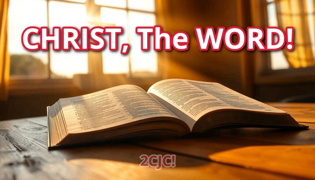 CHRIST, the WORD! – 2CJC